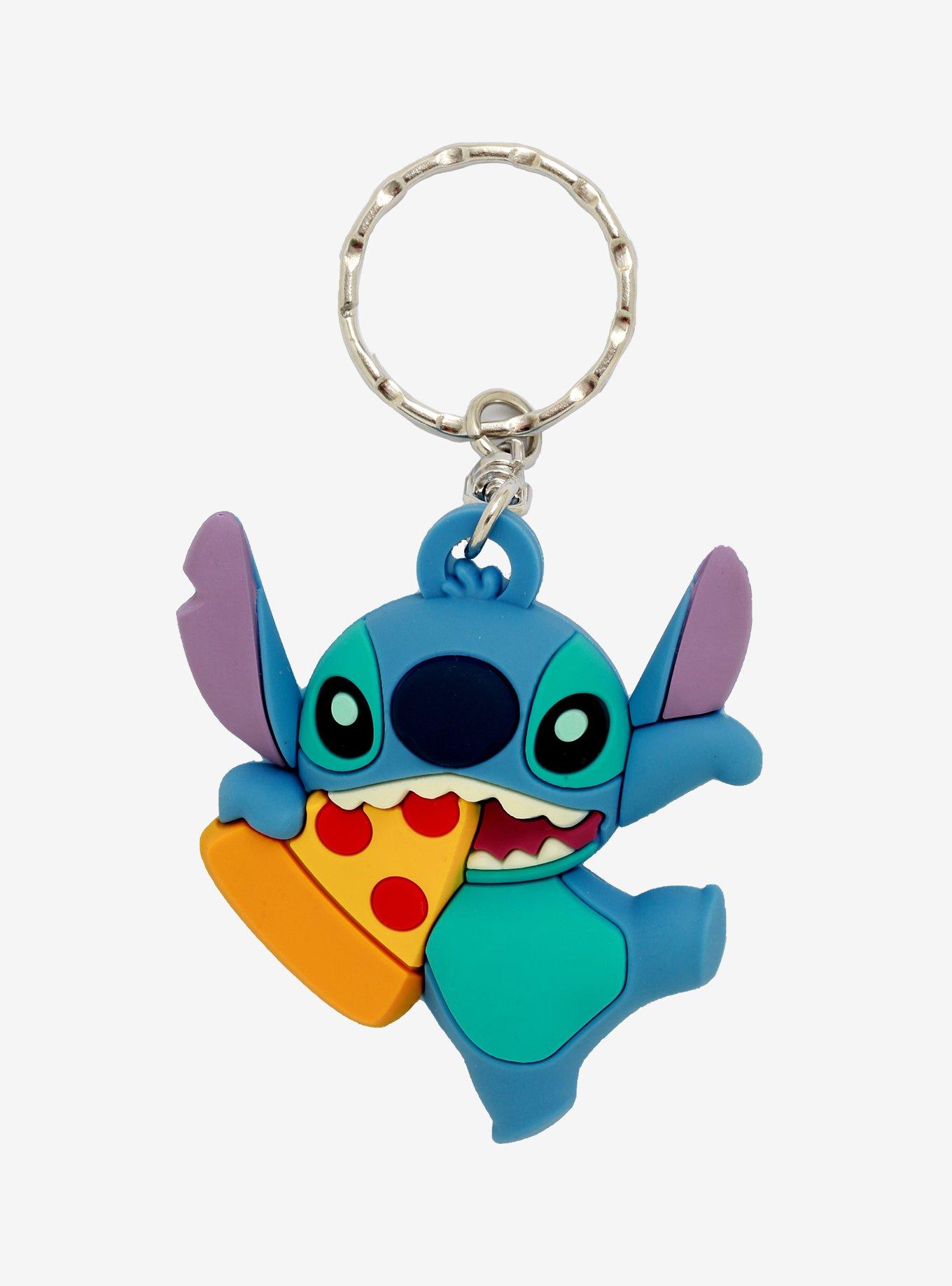 Loungefly Disney Lilo & Stitch Pizza Stitch Figural Key Chain | Hot Topic