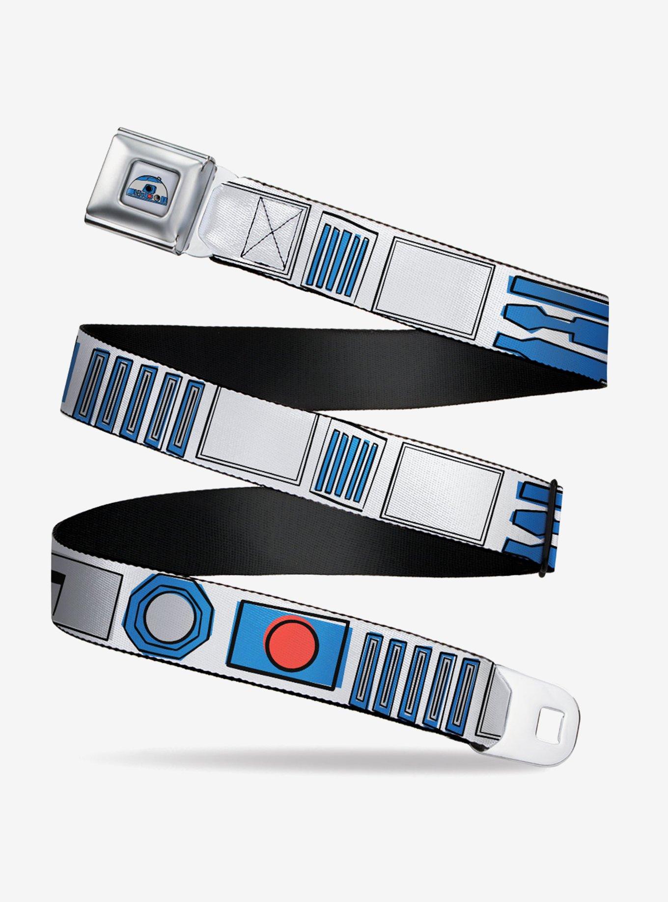 Star Wars R2D2 Bounding Parts Youth Seatbelt Belt | BoxLunch