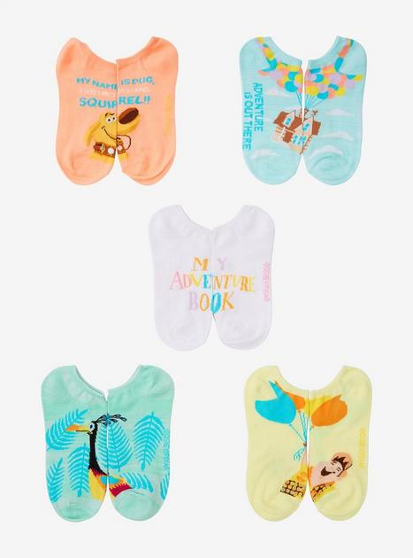 Disney Pixar Up Russell, Kevin, & Dug Ankle Sock Set | BoxLunch