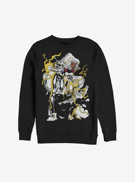 Marvel X-Men Power Of Storm Sweatshirt - BLACK | BoxLunch