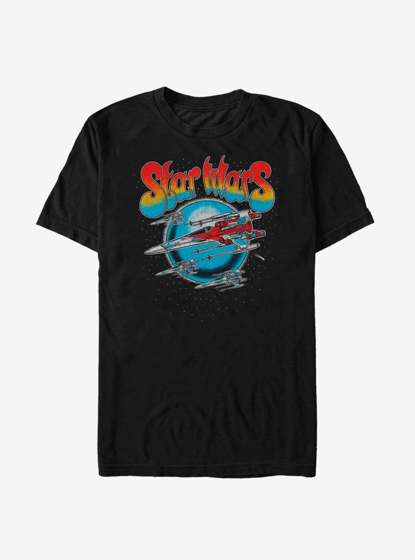 Star Wars Episode IX The Rise Of Skywalker Tour Shirt T-Shirt - BLACK ...