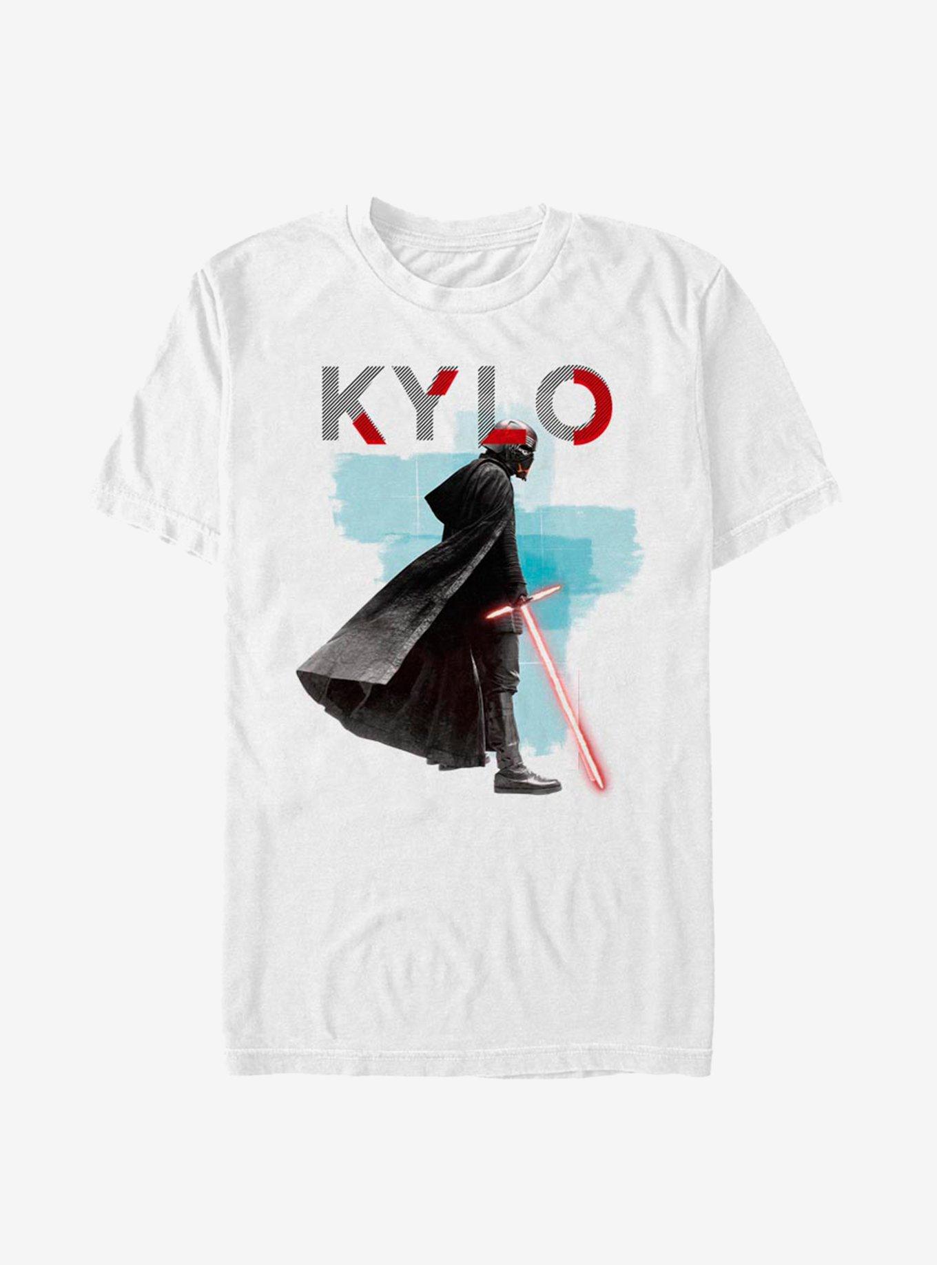 Star Wars Episode IX The Rise Of Skywalker Kylo Red Mask T-Shirt ...