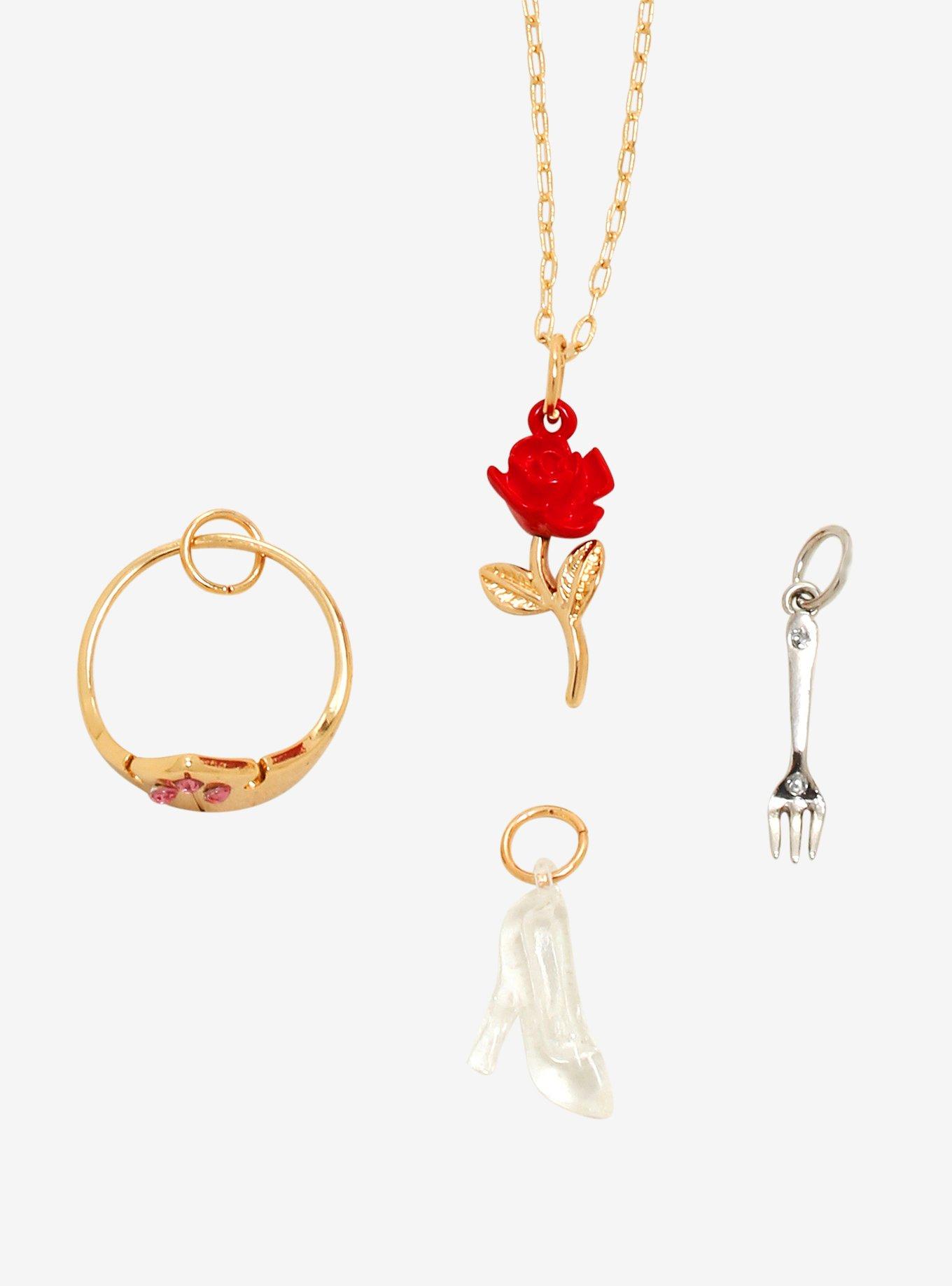 Disney Princess Interchangeable Charm Necklace - BoxLunch Exclusive ...