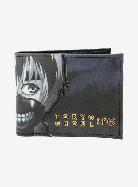 Tokyo Ghoul:Re Ken Kaneki Split Face Bi-Fold Wallet | Hot Topic