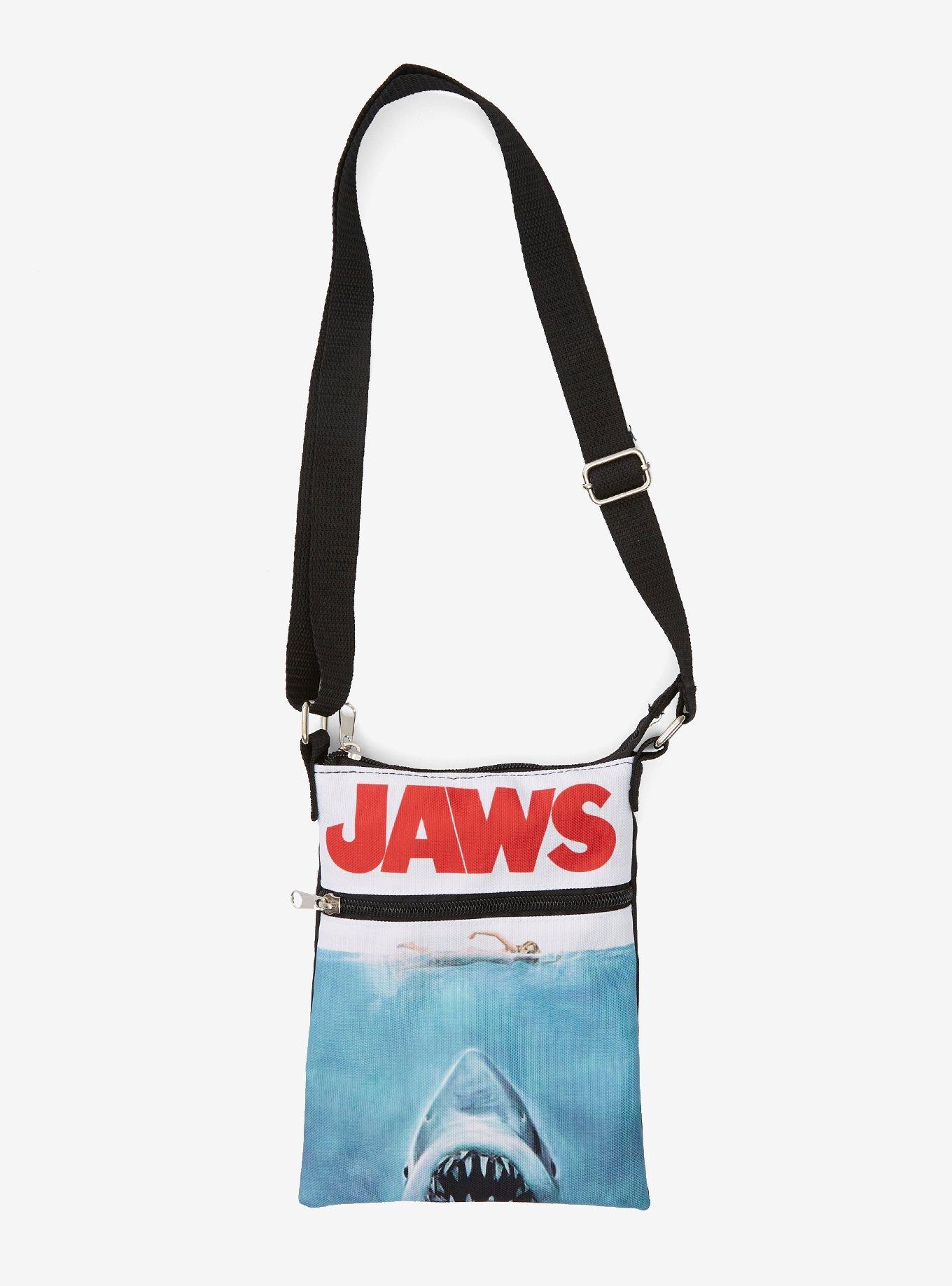 Jaws Poster Passport Crossbody Bag | Hot Topic
