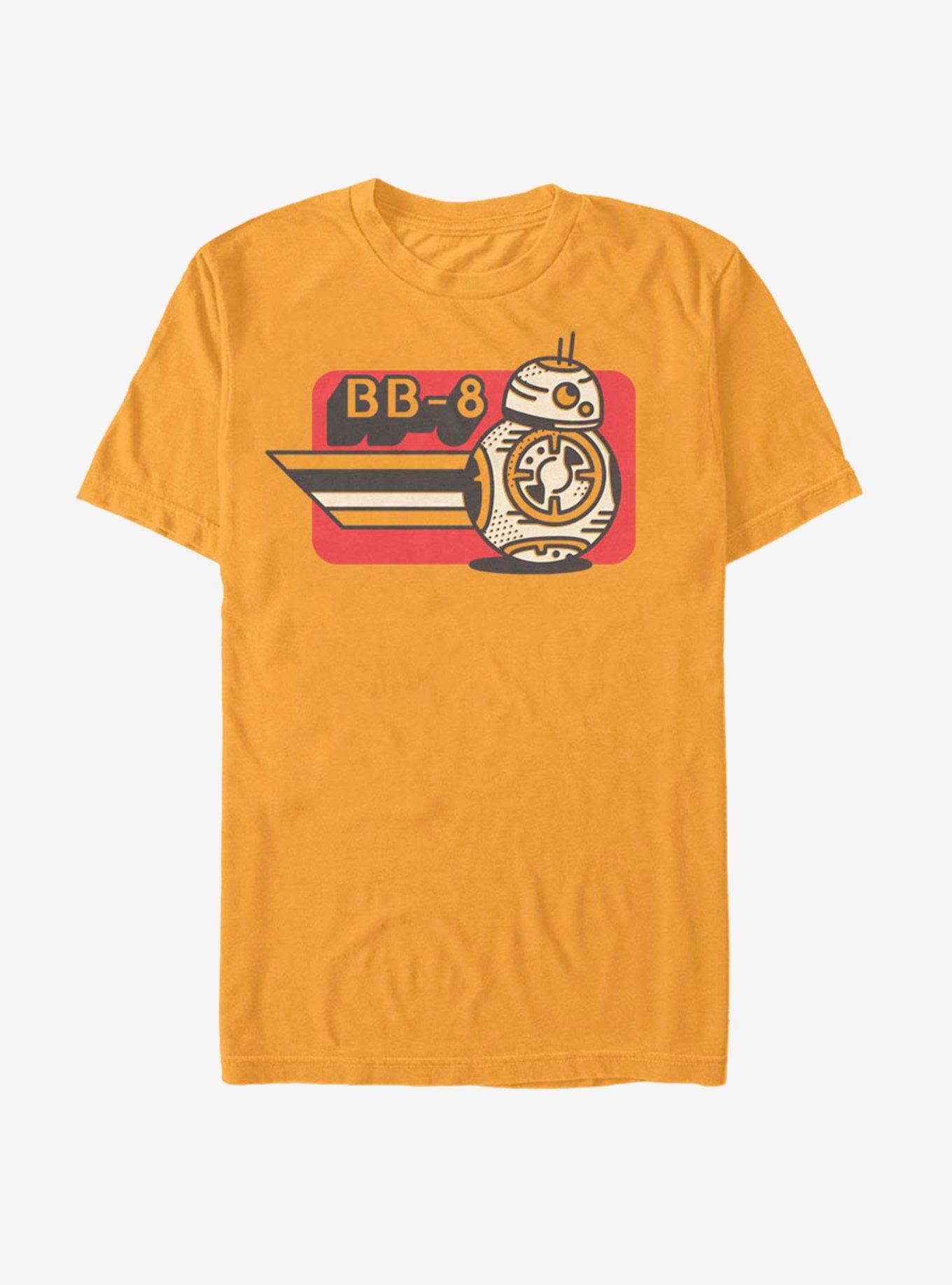 Star Wars: The Rise of Skywalker BB-8 Kodak T-Shirt - GOLD | Hot Topic