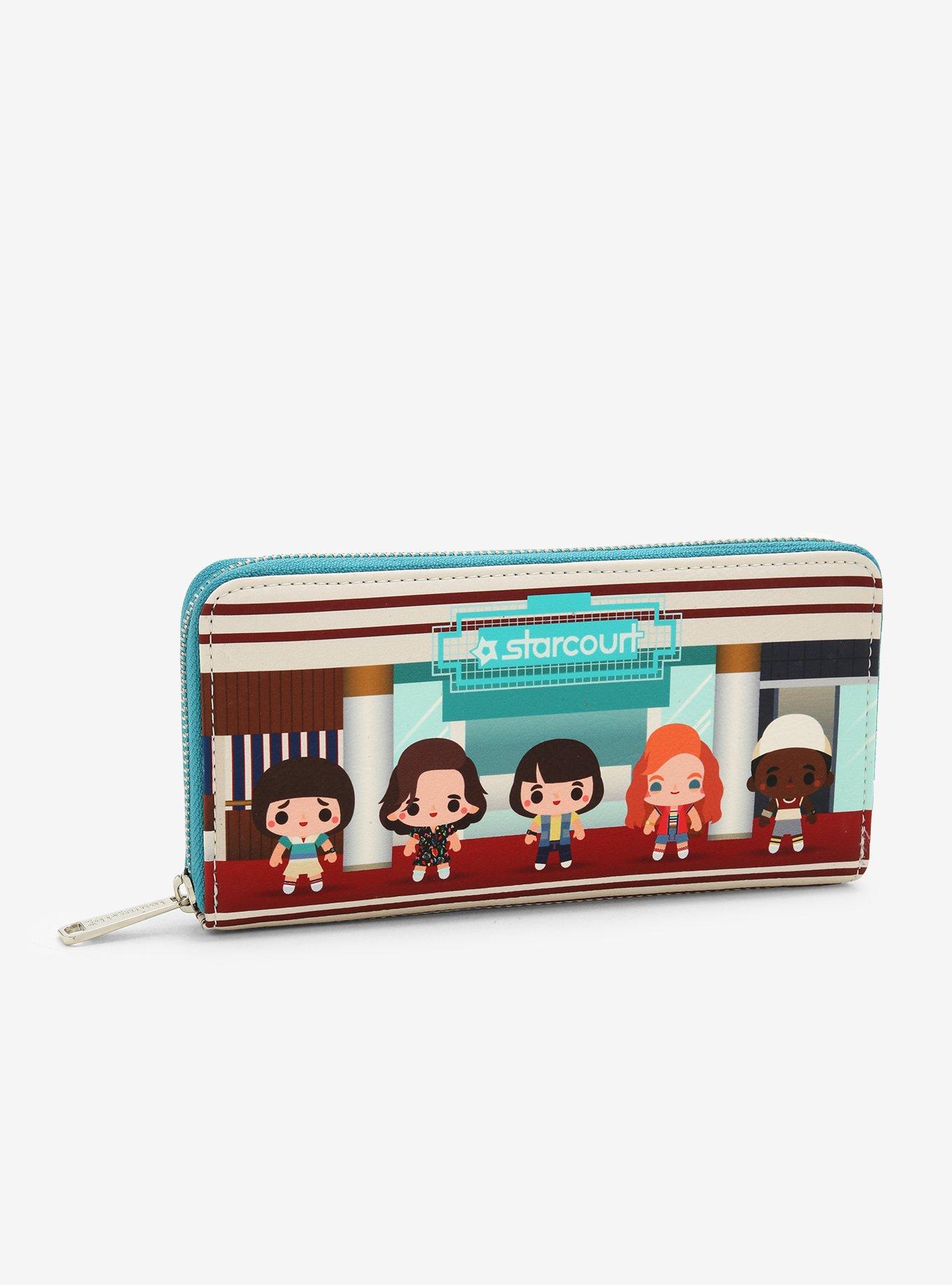 Loungefly Stranger Things Starcourt Mall Chibi Wallet | BoxLunch
