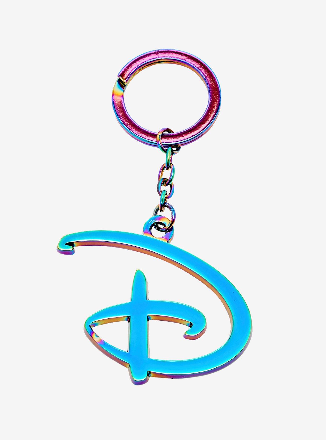 Loungefly Disney Anodized Logo Key Chain | Hot Topic