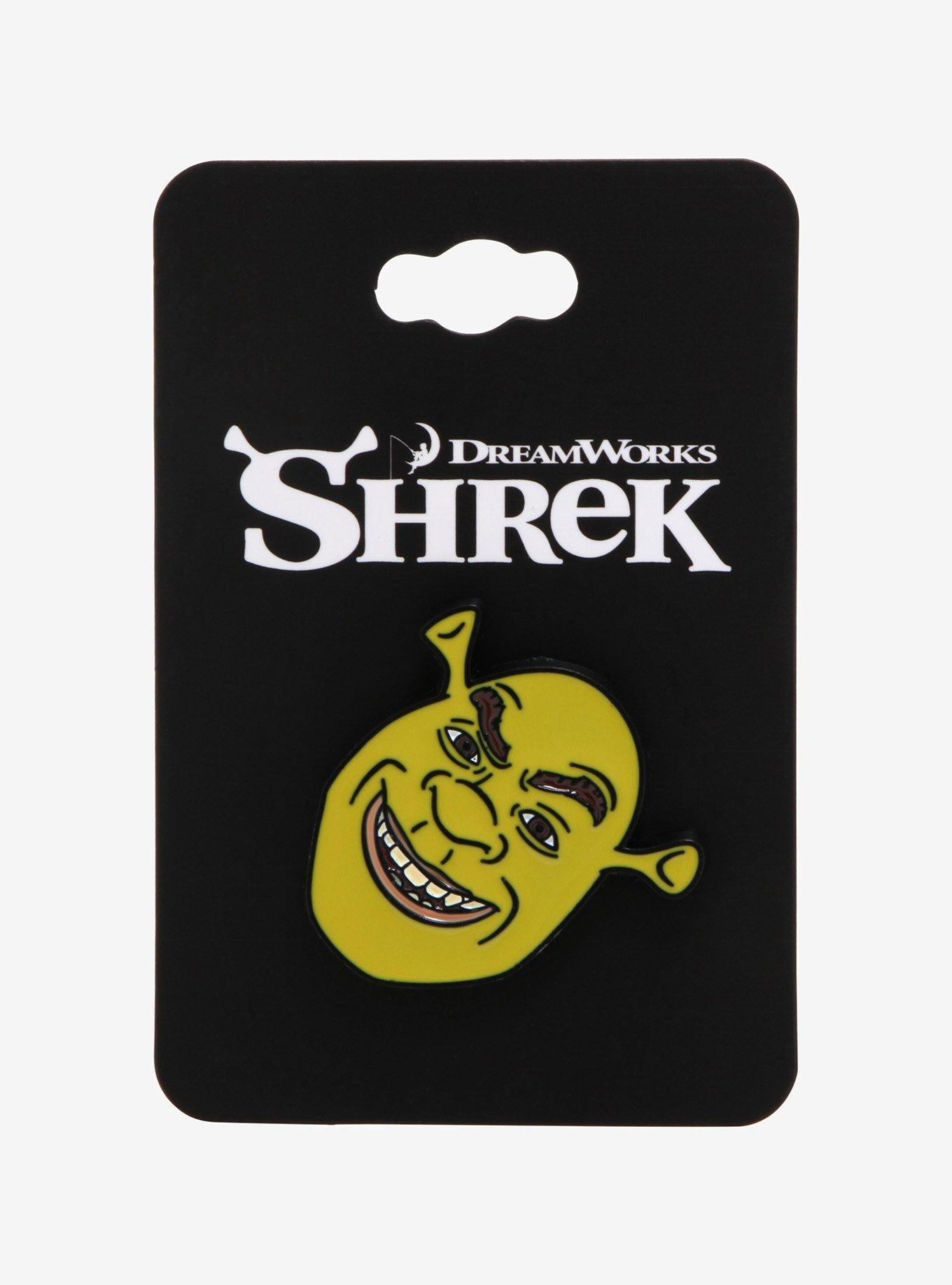Shrek Face Enamel Pin | Hot Topic