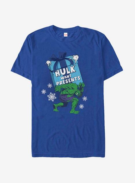 Marvel Hulk Presents For Hulk T-Shirt - BLUE | BoxLunch