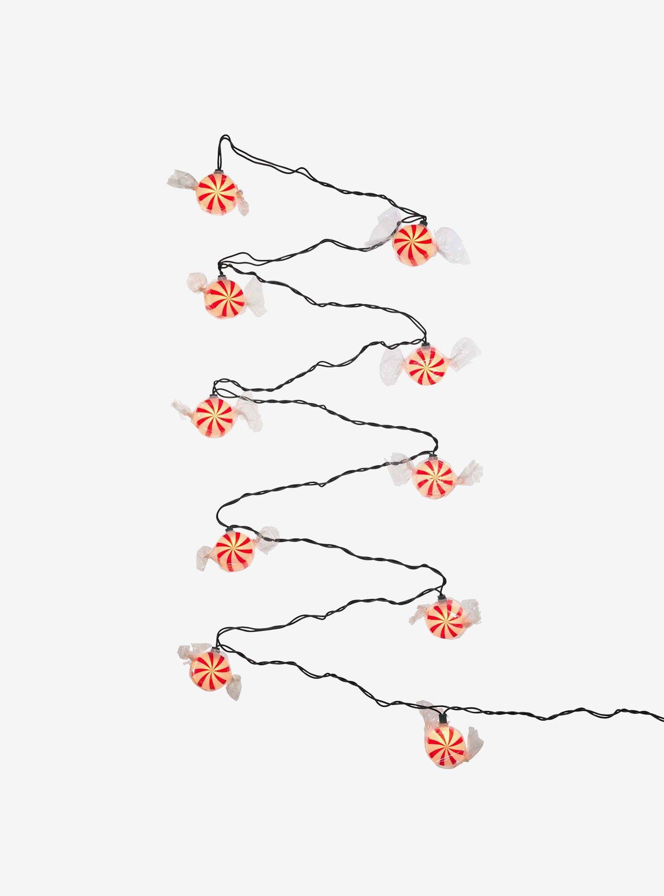 Hot Topic Red Peppermint Candy Light Set | Hamilton Place