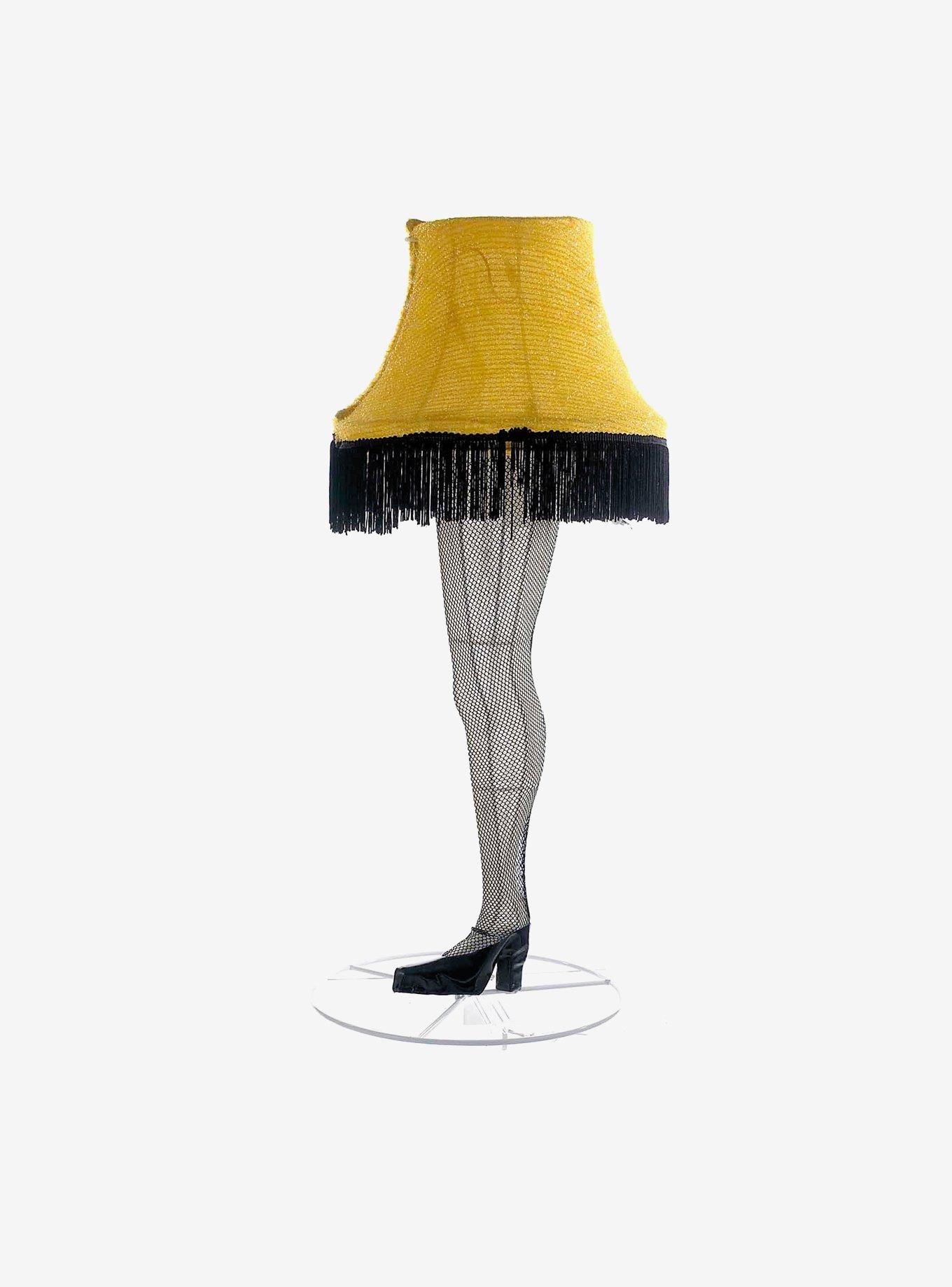 A Christmas Story Leg Lamp 3D Tinsel Lighted Lawn Decor | BoxLunch