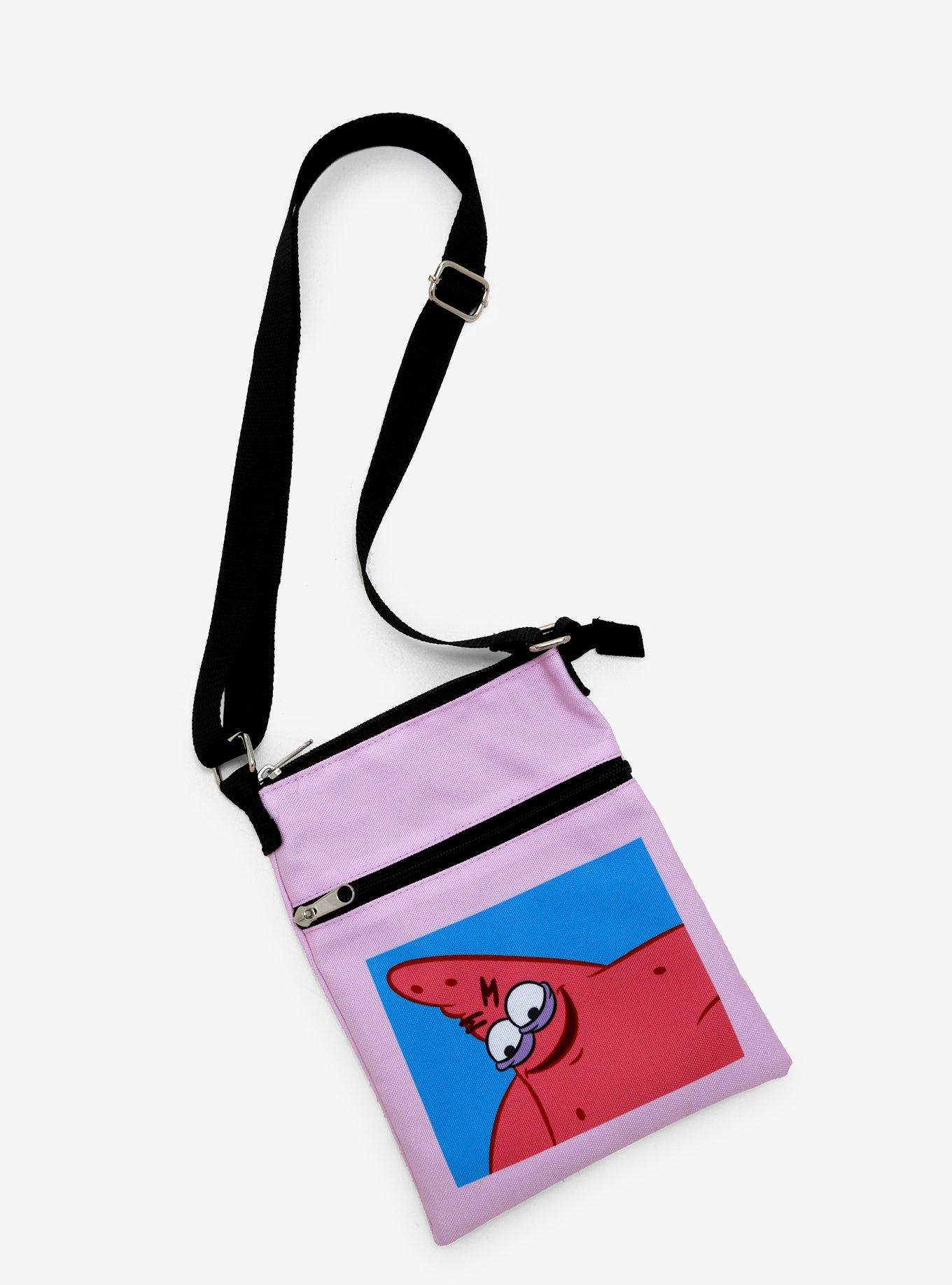 SpongeBob SquarePants Savage Patrick Passport Crossbody Bag | Hot Topic