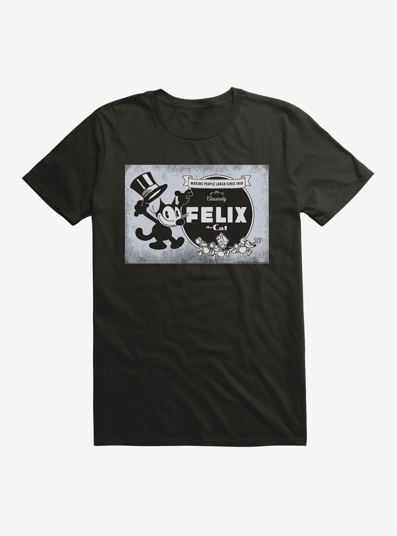 Felix The Cat Vintage Logo Poster T-Shirt | BoxLunch