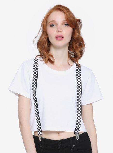 Checkered Suspenders | Hot Topic