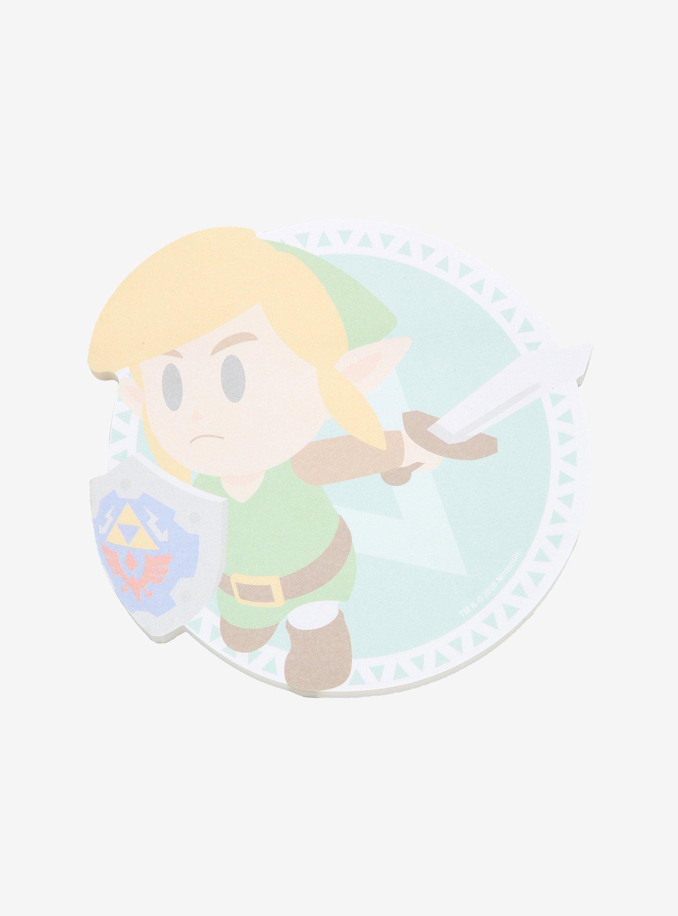 Nintendo The Legend of Zelda Link Die-Cut Sticky Notes - BoxLunch ...