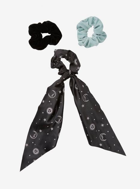 Celestial Long Bow Scrunchie Set | Hot Topic
