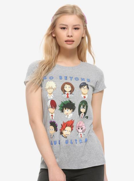 My Hero Academia Class Portraits Girls T-Shirt Hot Topic Exclusive ...