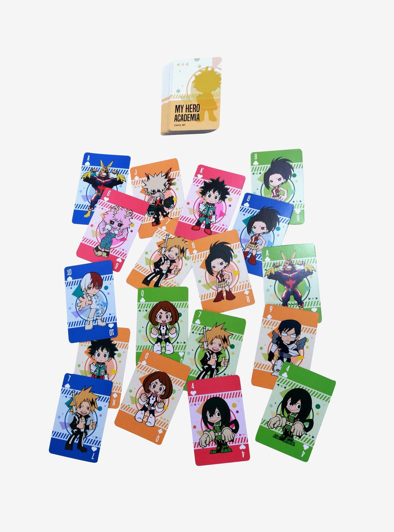 My Hero Academia Class 1-A Chibi Playing Cards | Hot Topic