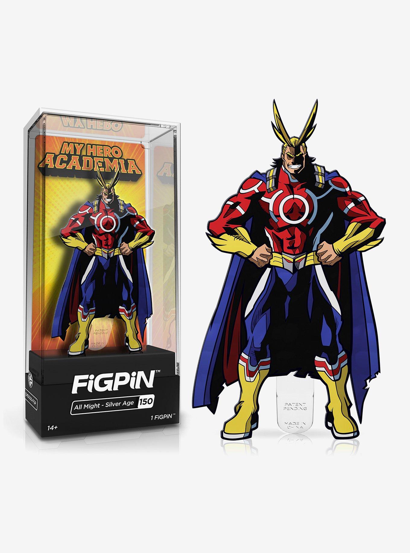 FiGPiN My Hero Academia All Might Silver Age Enamel Pin | BoxLunch