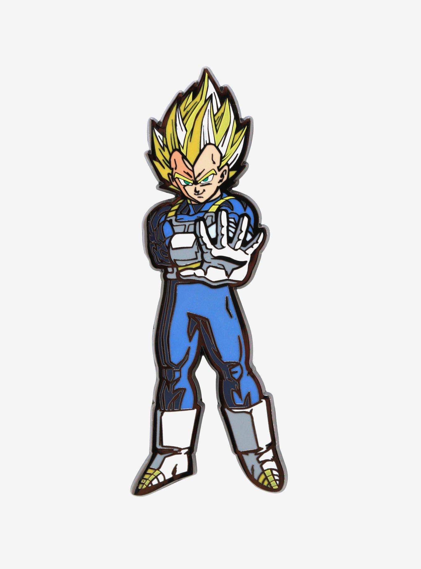 FiGPiN Dragon Ball Z Super Saiyan Vegeta Collectible Enamel Pin | Hot Topic