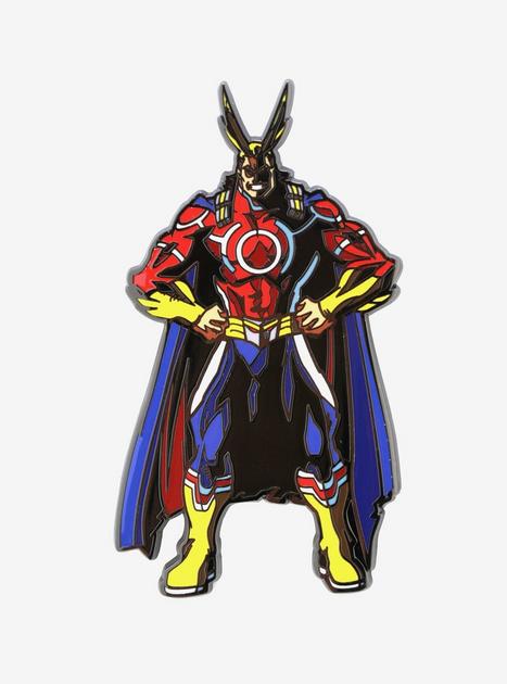 FiGPiN My Hero Academia All Might Silver Age Collectible Enamel Pin ...