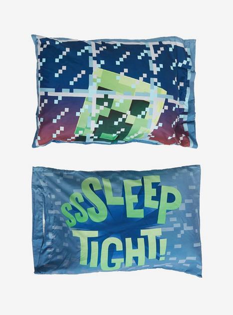 Minecraft Creeper Pillowcase Set | Hot Topic