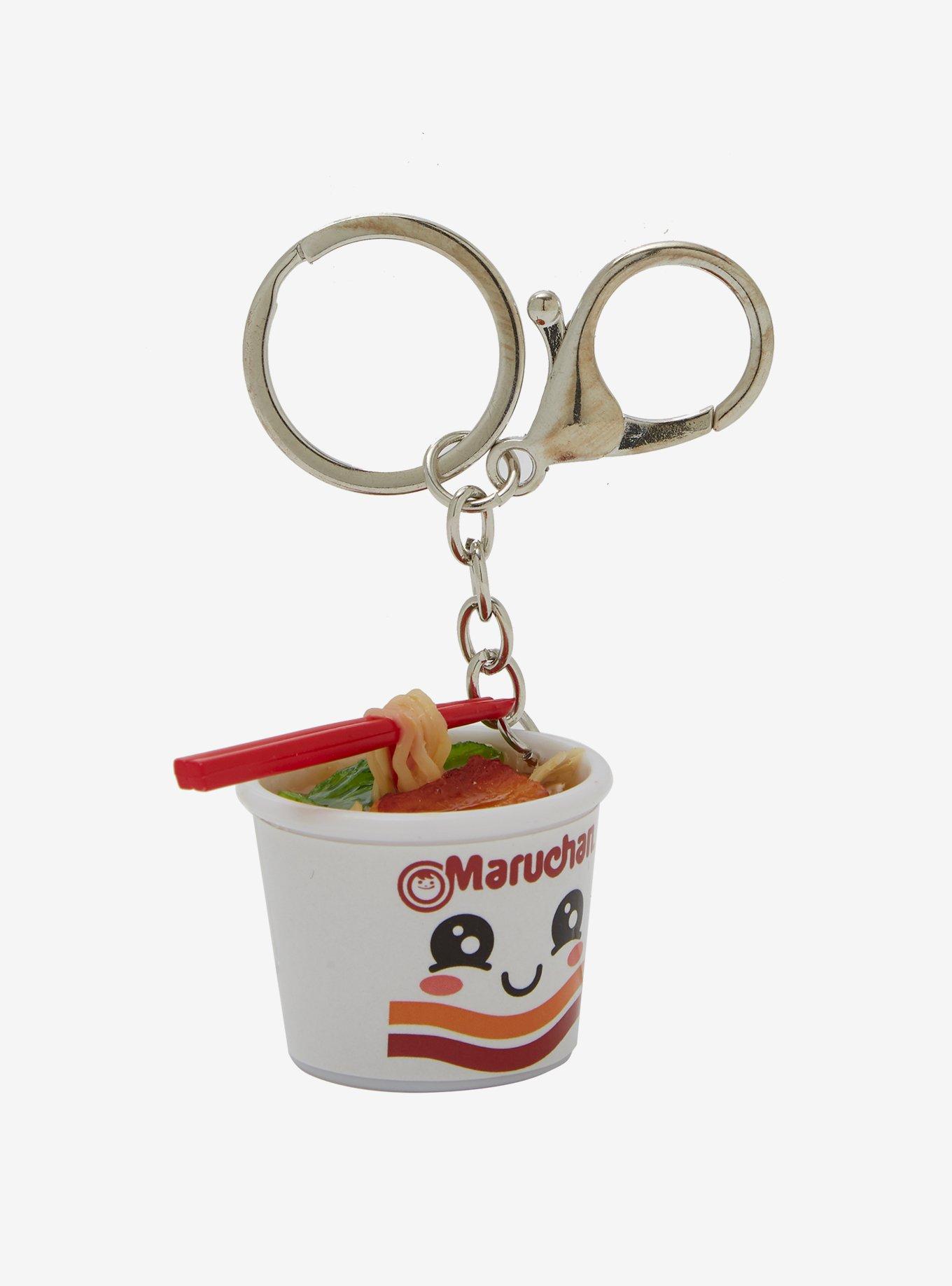 Maruchan Kawaii Face 3D Keychain - BoxLunch Exclusive | BoxLunch