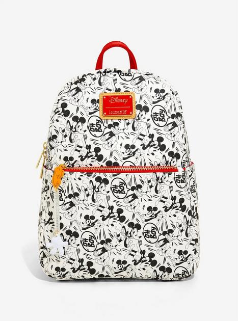Loungefly Disney Mickey Mouse Since 1928 Mini Backpack - BoxLunch ...