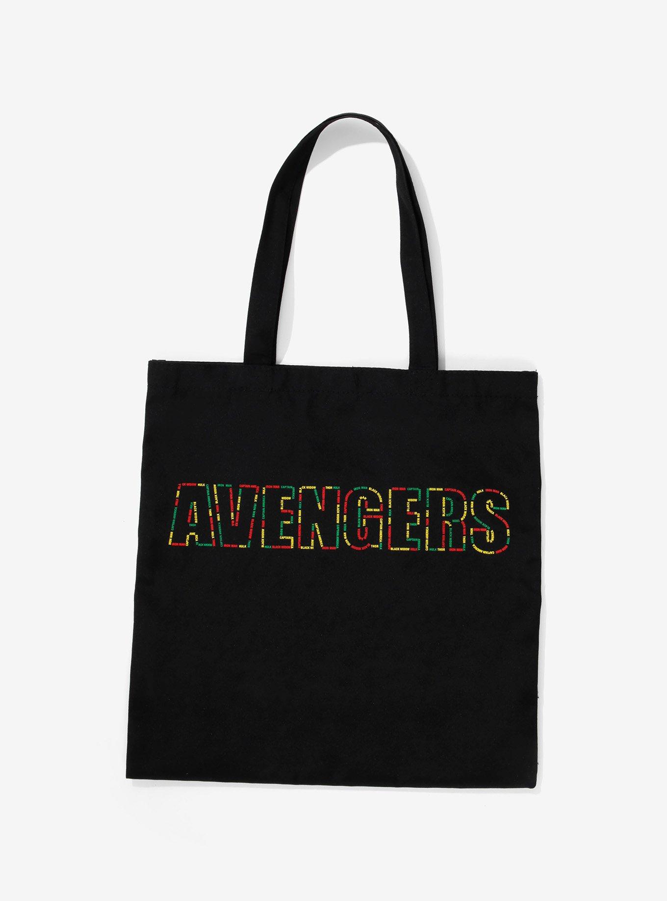 Marvel Avengers Text Tote - BoxLunch Exclusive | BoxLunch