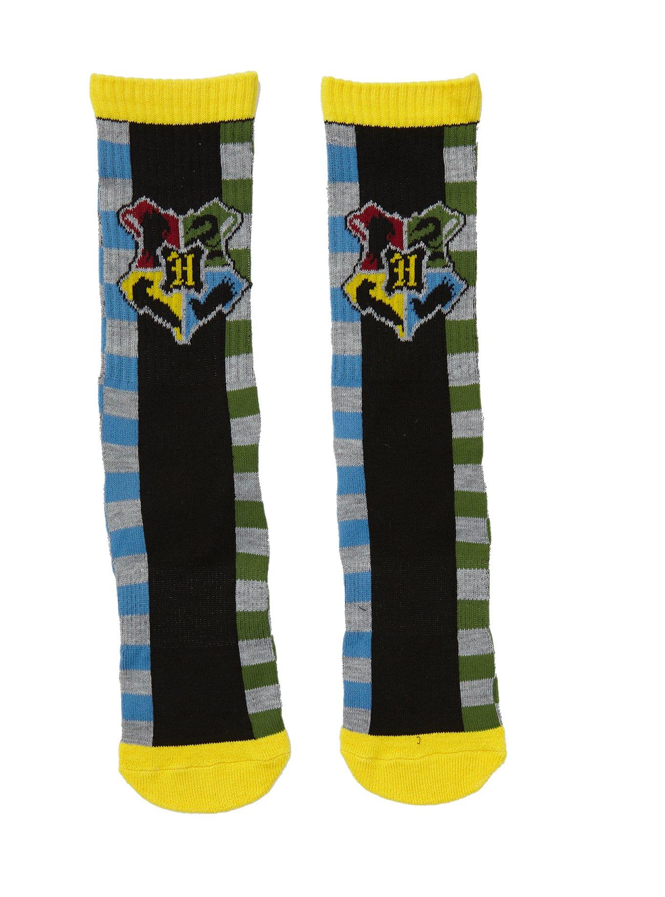 Harry Potter Hogwarts Checkered Girls Crew Socks | Hot Topic