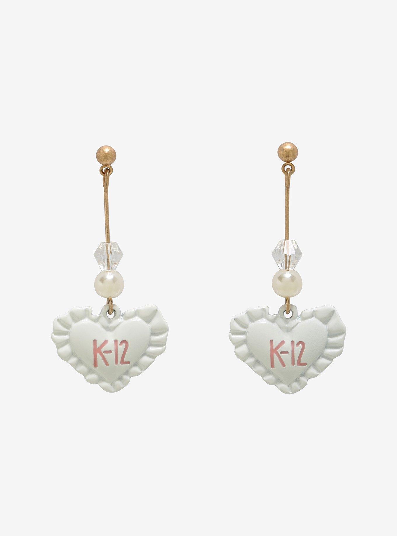 Melanie Martinez K-12 Heart Drop Earrings | Hot Topic
