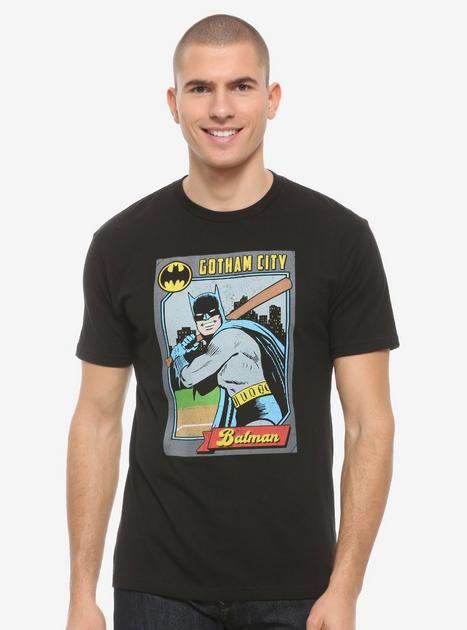 DC Comics Batman Baseball Card T-Shirt - BoxLunch Exclusive | BoxLunch