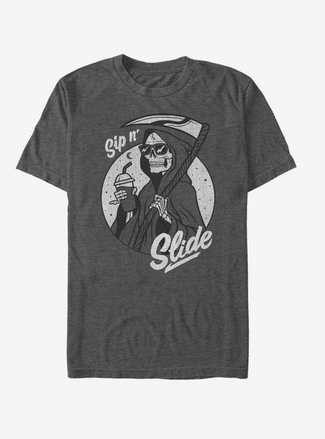 Sip N Slide T-Shirt - GREY | Hot Topic