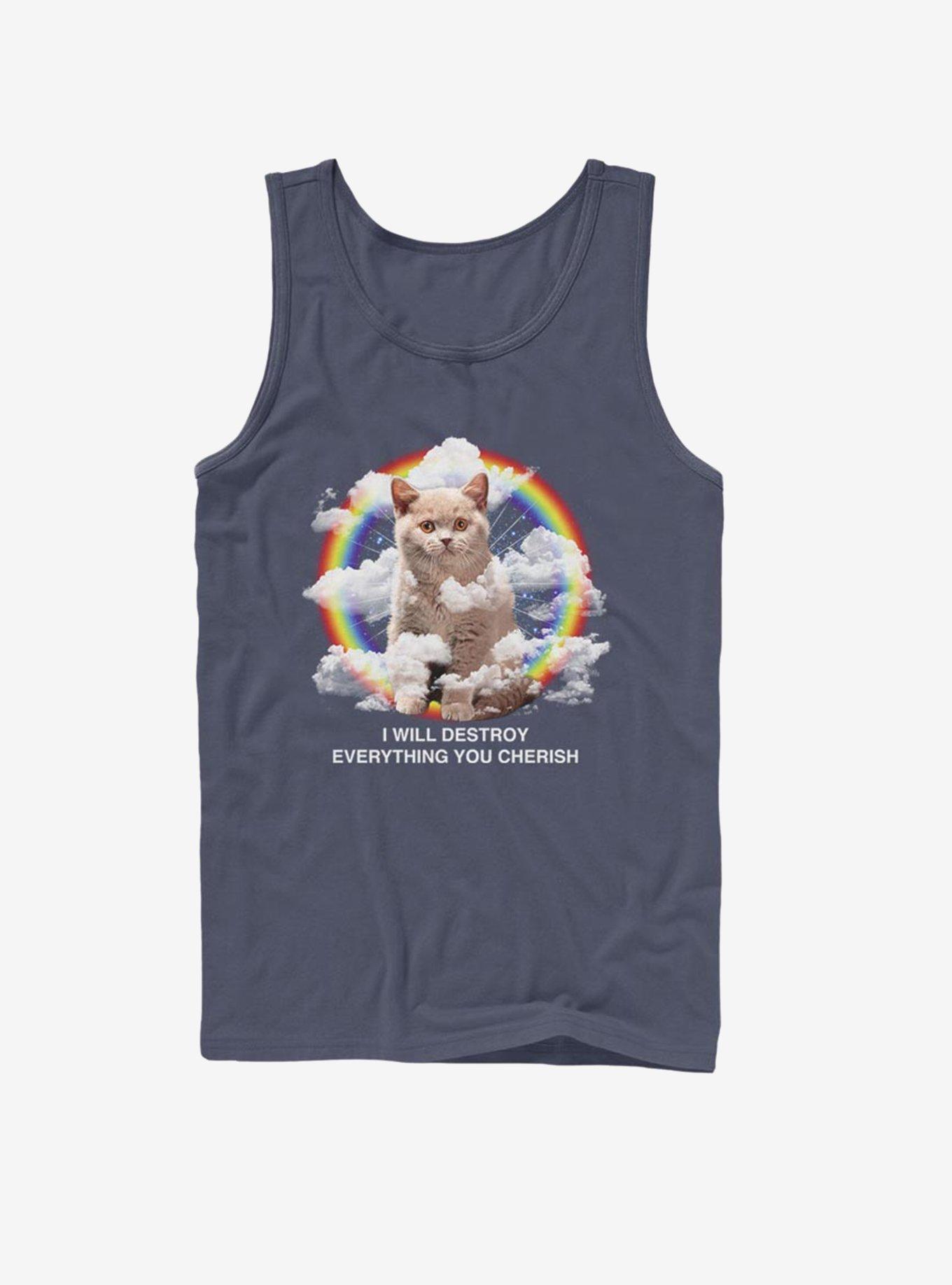 Fortress And Night Time Tank - BLUE | Hot Topic