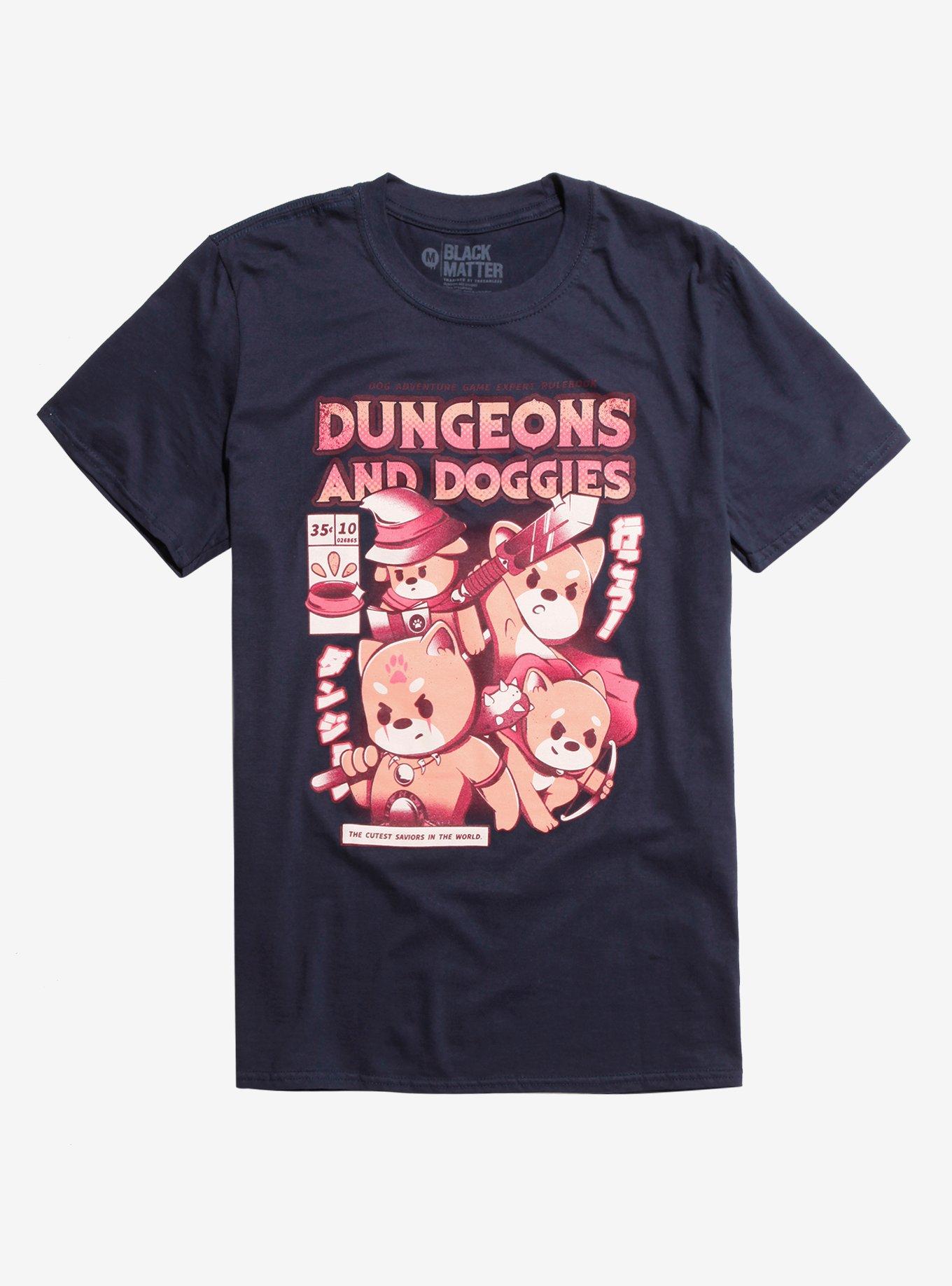 Dungeons And Doggies T-Shirt By Ilustrata