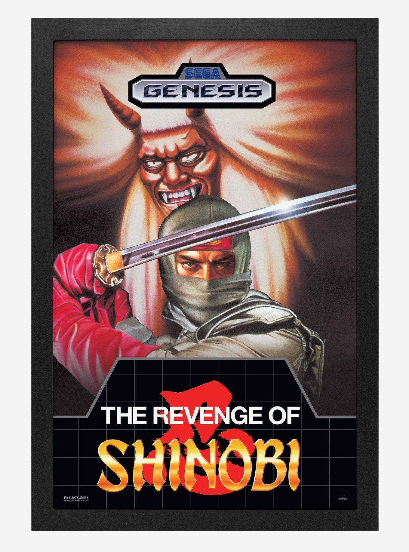 Sega Classic Shinobi Genesis Poster | Hot Topic