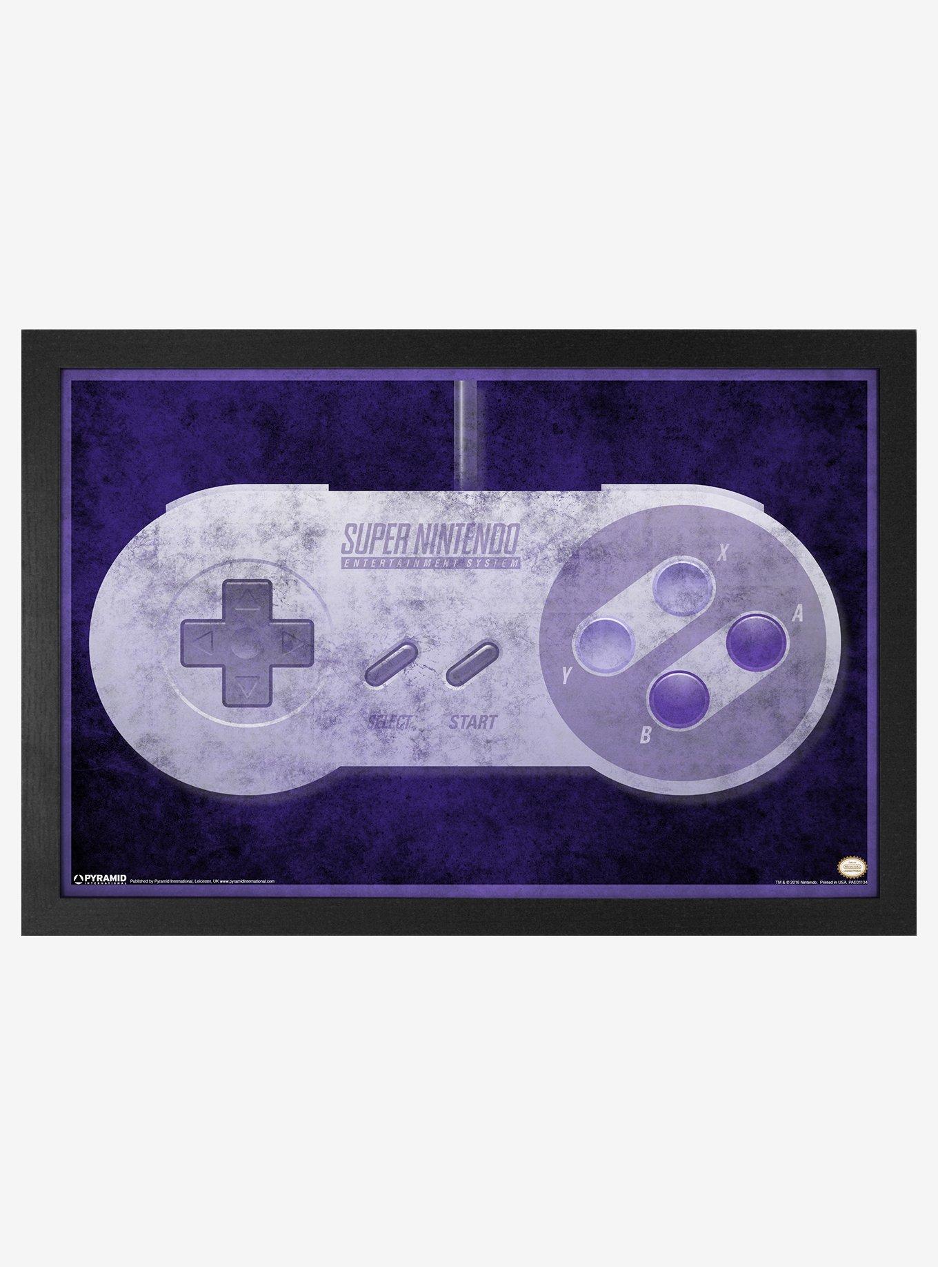 Nintendo Snes Controller Poster | BoxLunch