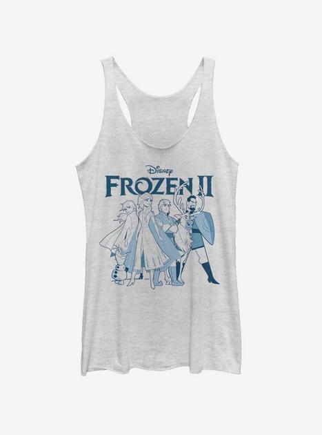 Disney Frozen 2 Adventurers Womens Tank Top - WHITE | BoxLunch
