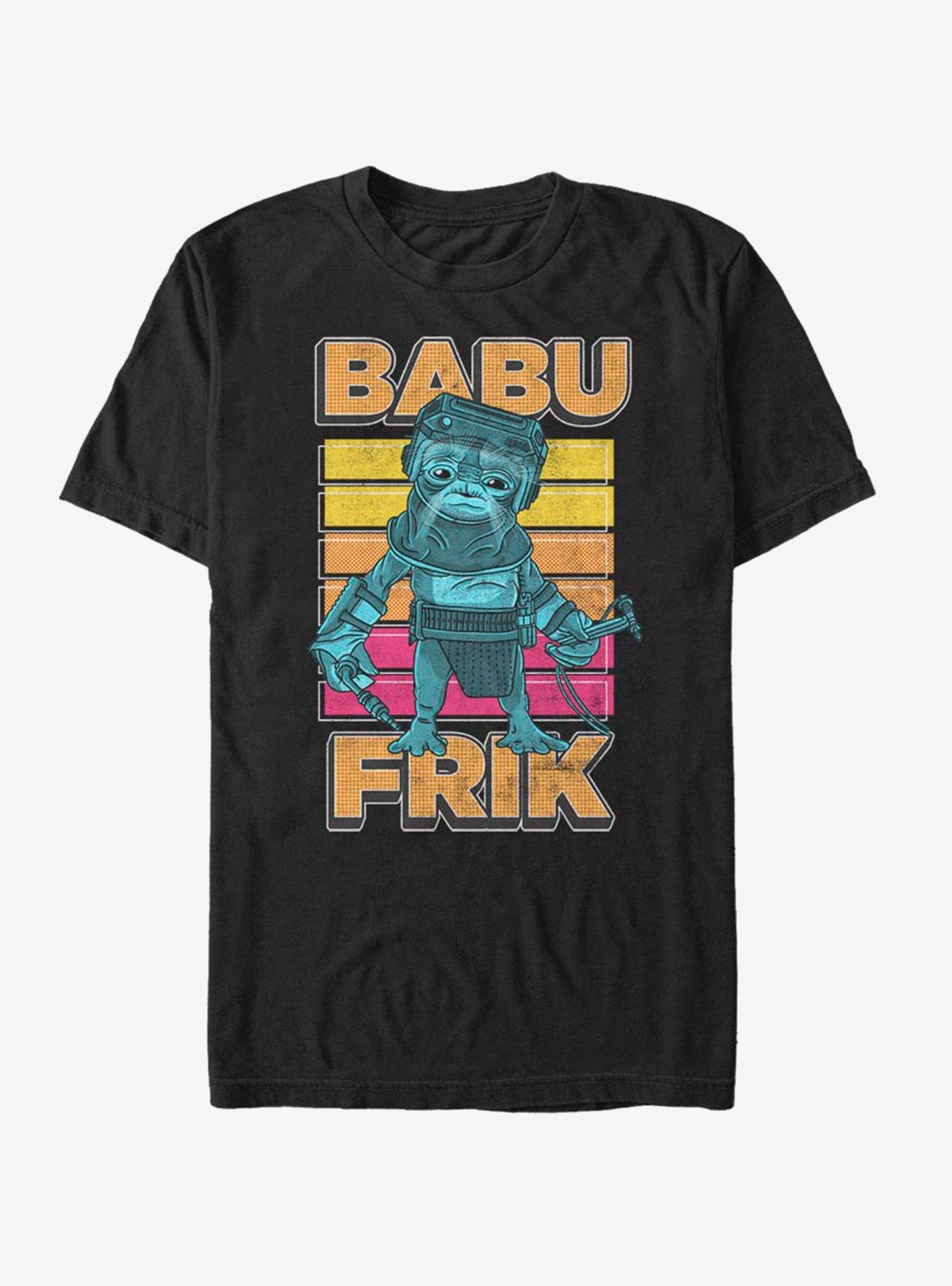 Star Wars Episode IX The Rise Of Skywalker Pop Babu T-Shirt - BLACK ...
