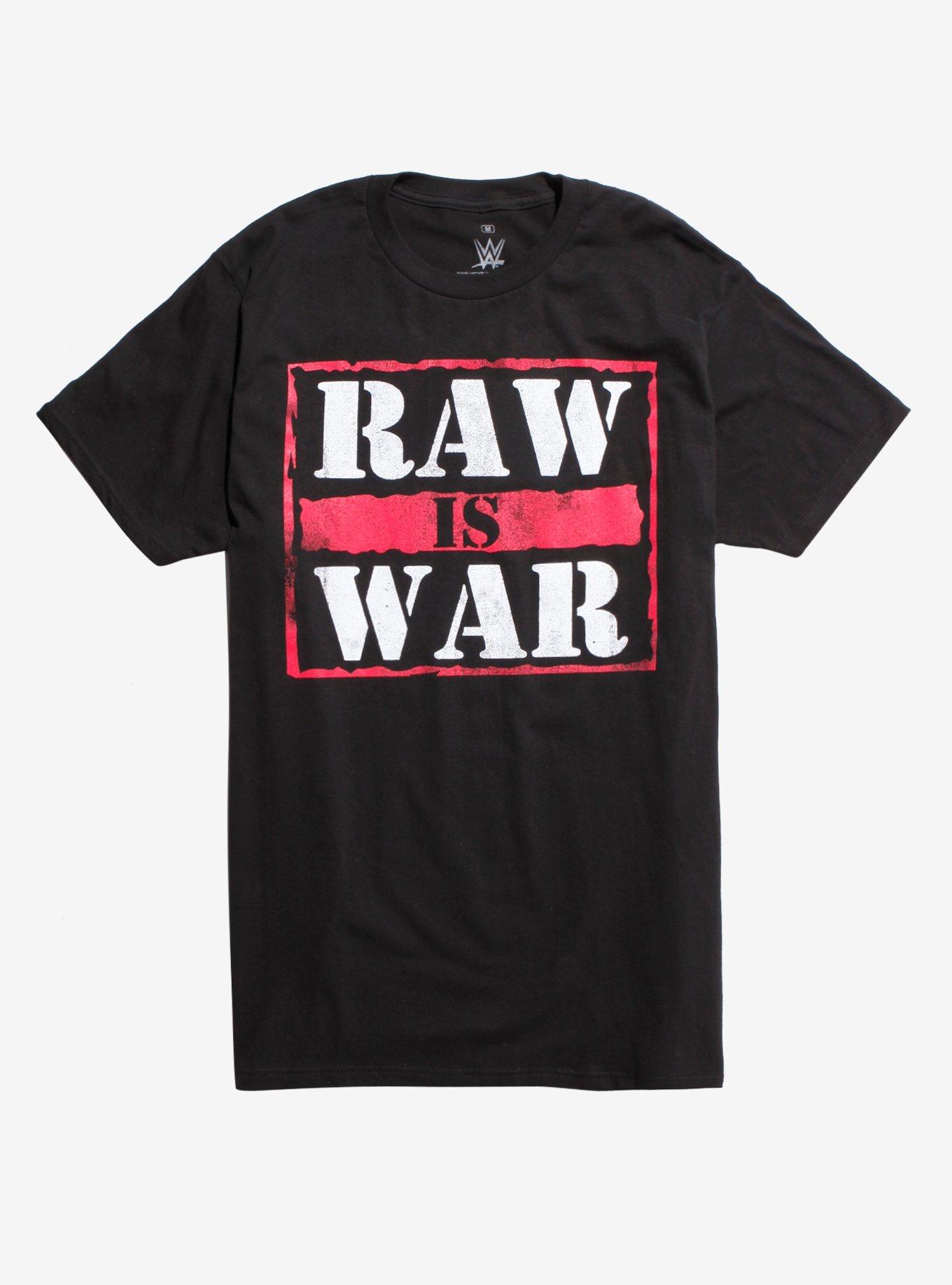 WWE Raw Is War T-Shirt | Hot Topic