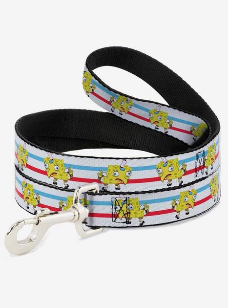 Spongebob Squarepants Mocking Pose Striped Dog Leash | BoxLunch