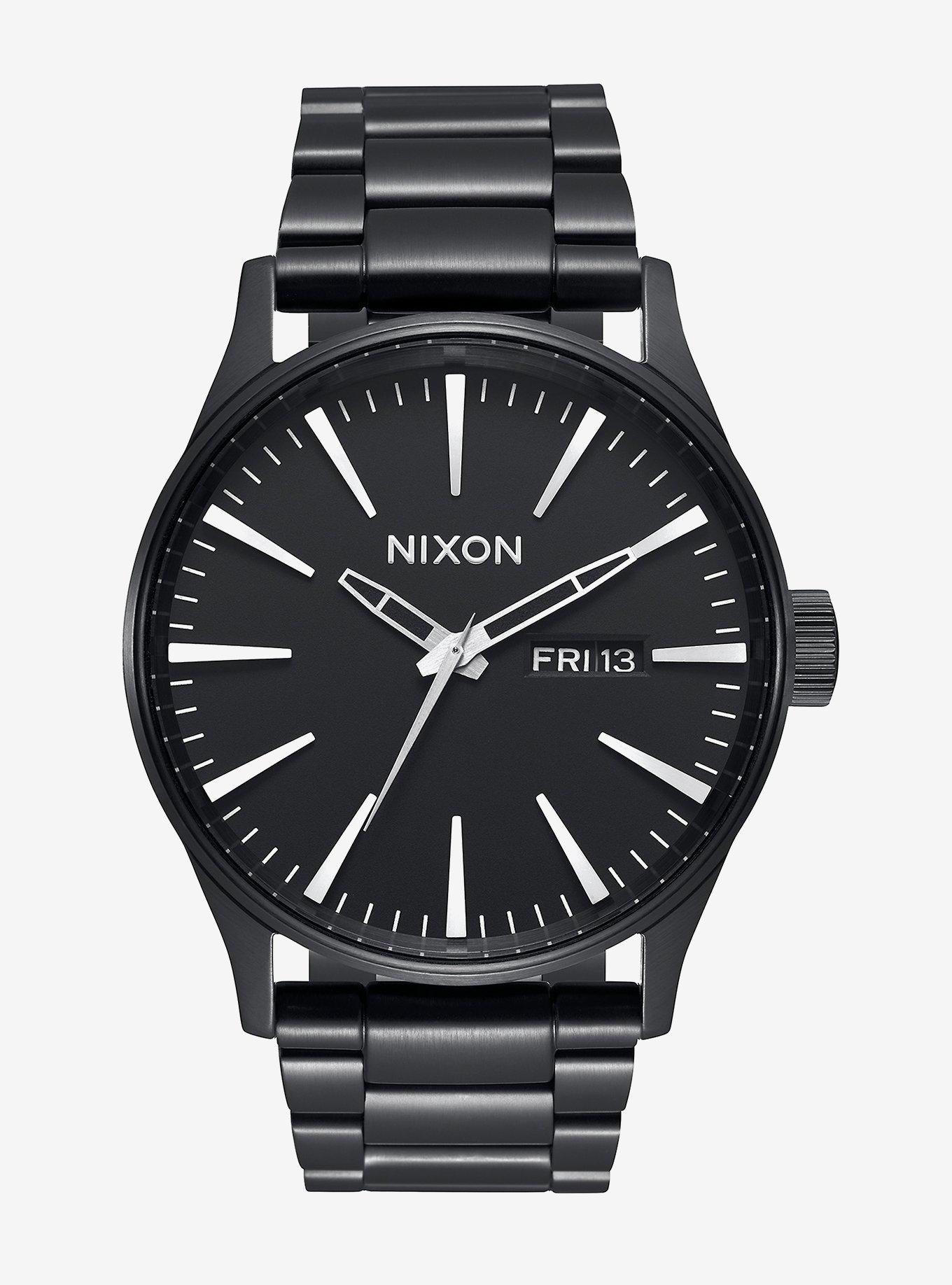 Nixon Sentry Ss All Black Watch | Hot Topic