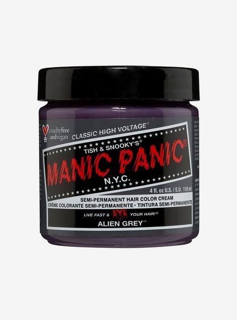 Manic Panic Alien Grey Classic High Voltage Semi-Permanent Hair Dye ...