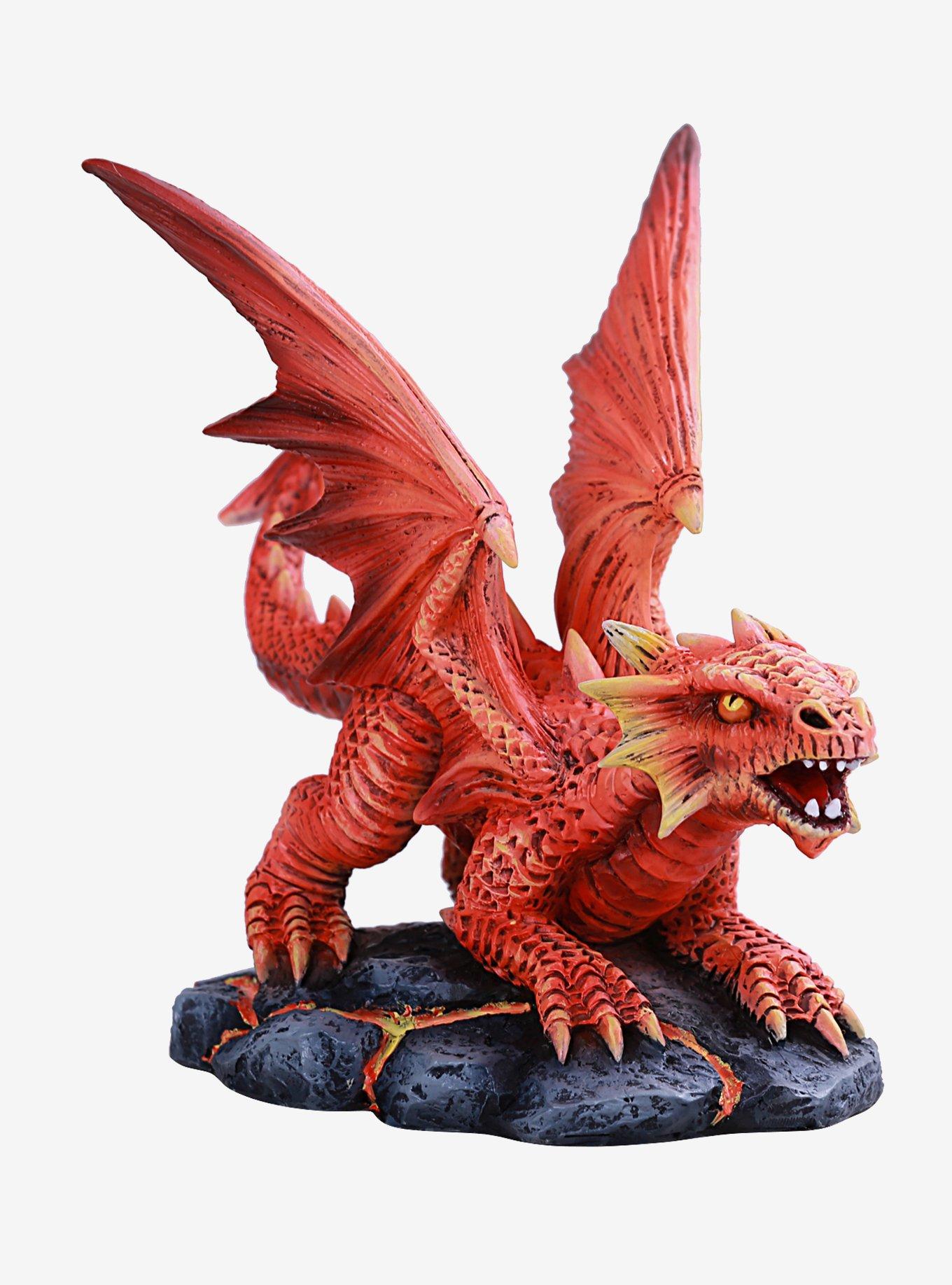 Fire Dragon Wyrmling Figurine | Hot Topic