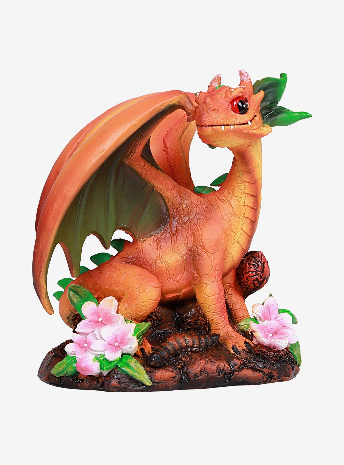 Peach Dragon Figurine | Hot Topic