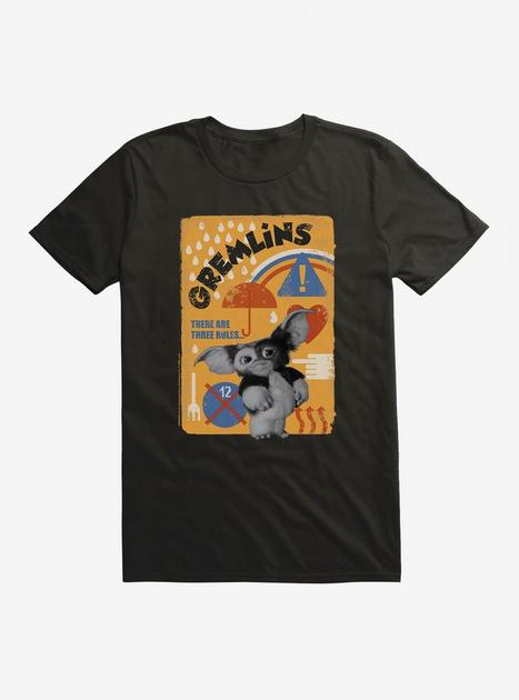 Gremlins Collage The Three Rules T-Shirt | BoxLunch