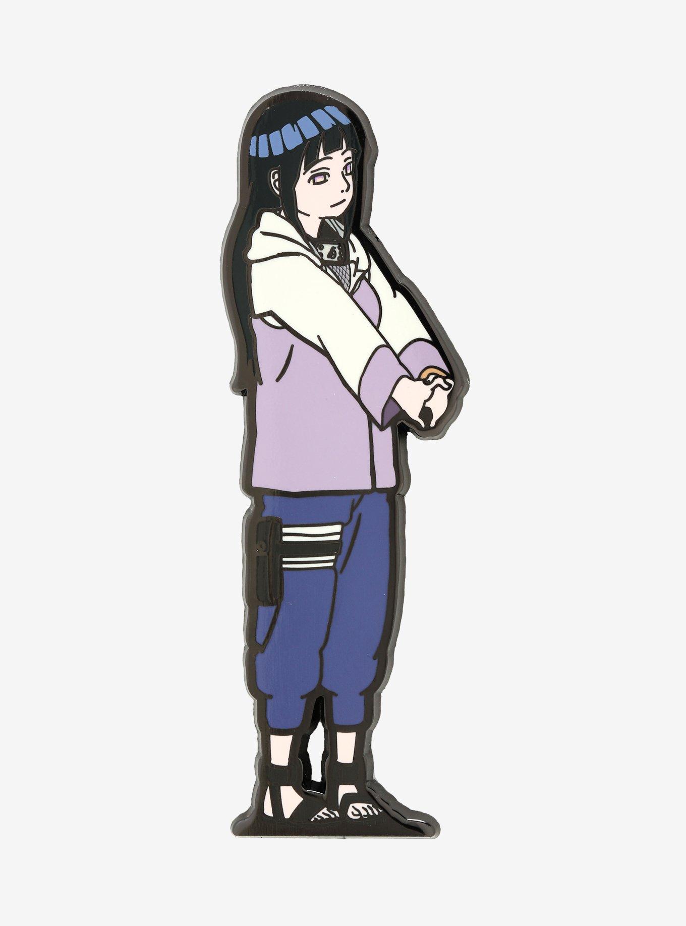 FiGPiN Naruto Shippuden Hinata Enamel Pin | BoxLunch