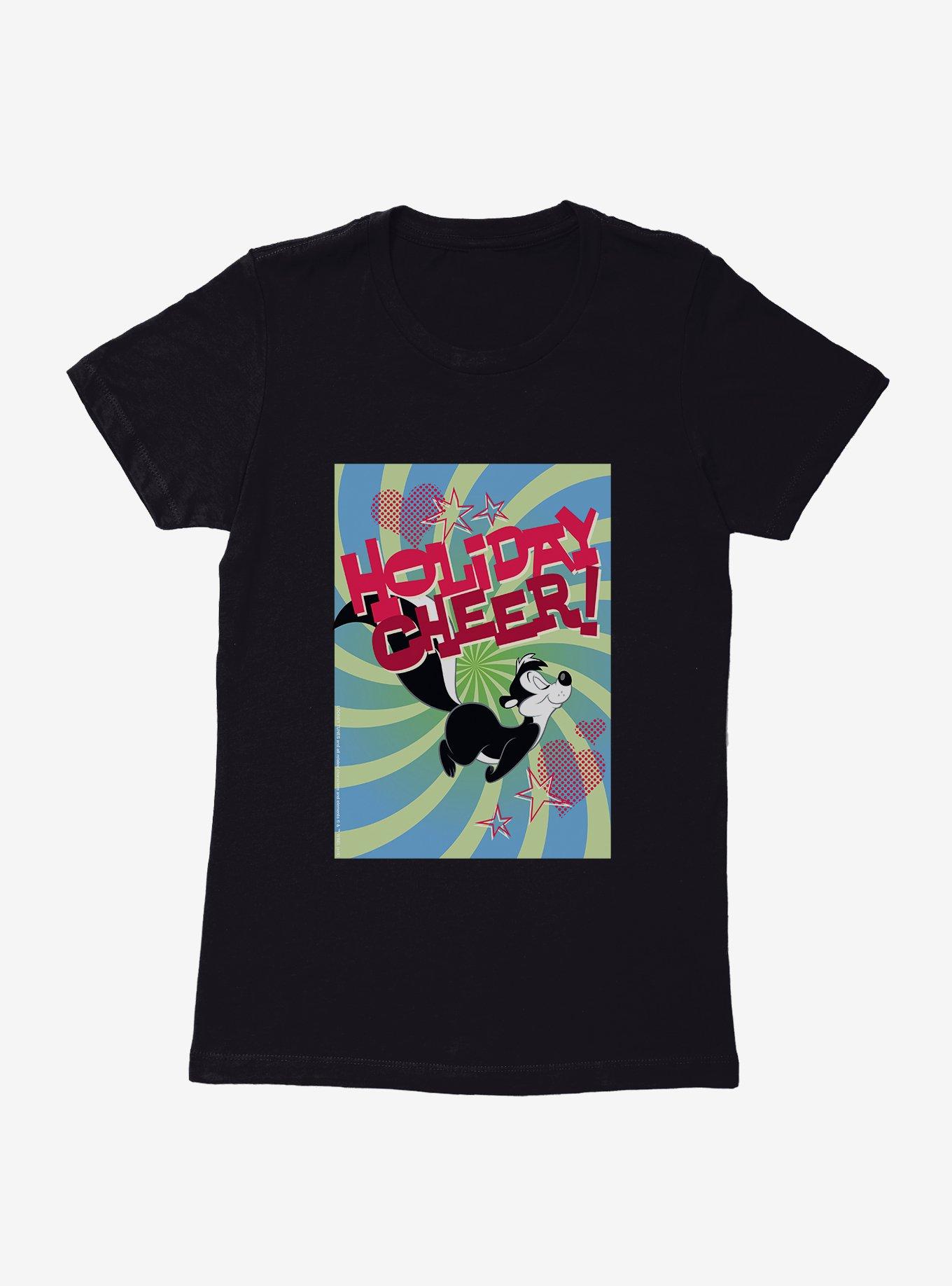 Looney Tunes Pepe Le Pew Holiday Cheer Womens T-Shirt | BoxLunch