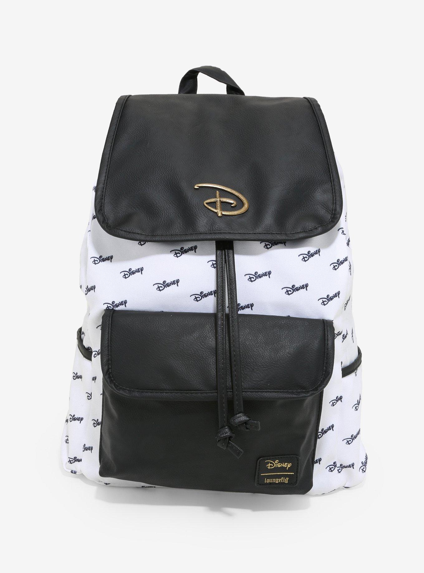 Loungefly Disney Logo Slouch Backpack | Hot Topic